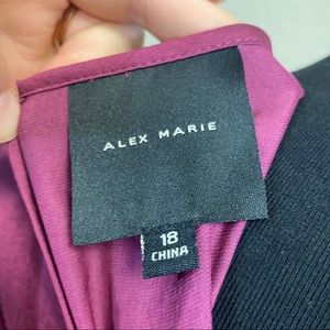 Alex Marie | Pants & Jumpsuits | Alex Marie Satin Jumpsuit Plum | Poshmark